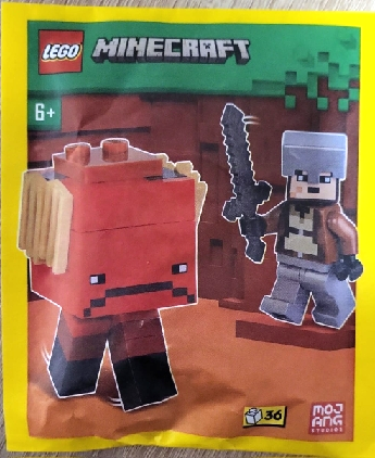 Nether Hero and Strider paper bag